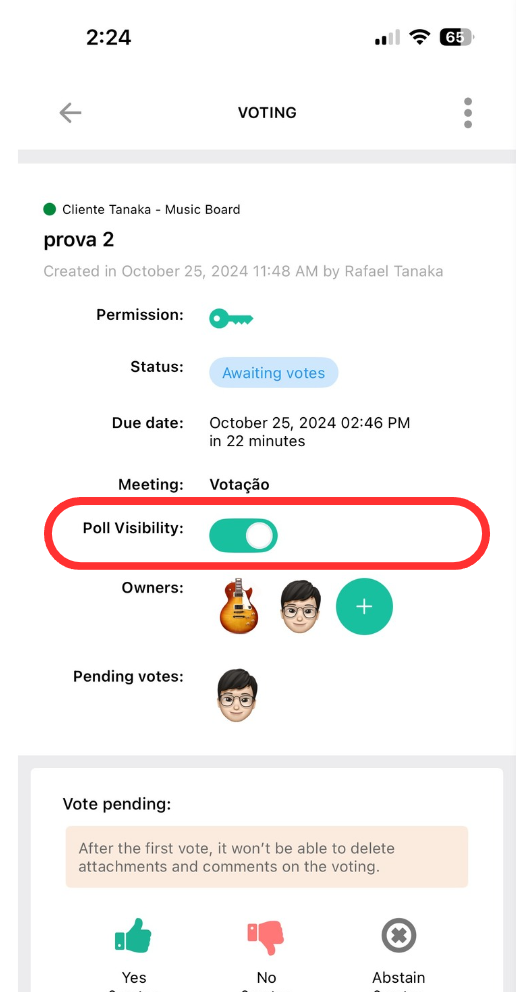 [APP] How to create a poll? – Atlas Governance